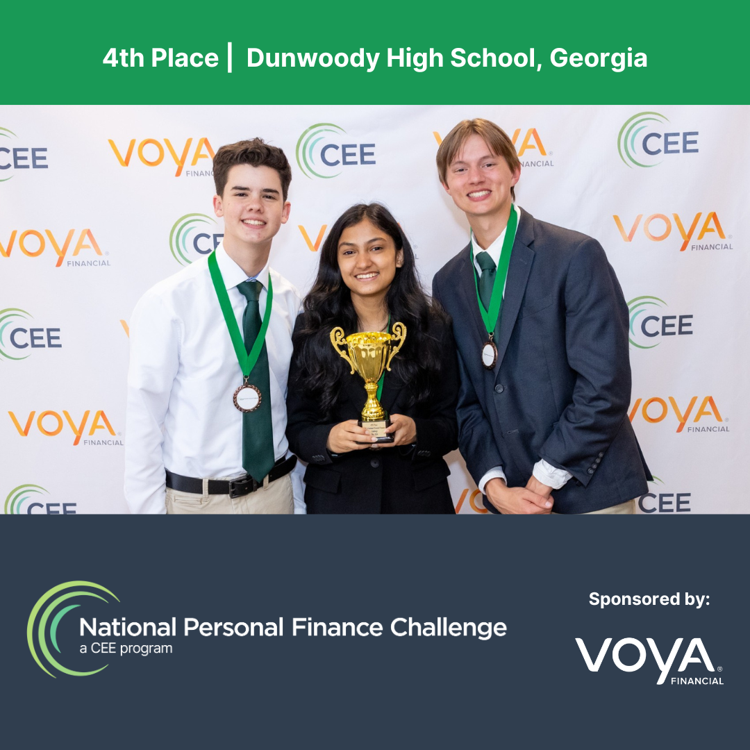 National Personal Finance Challenge Winners 2024 - Council for Economic Education