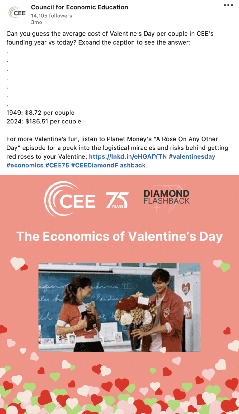 CEE Timeline - Council for Economic Education